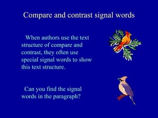 compare_contrast for grade 5 fourt quarter | PPT