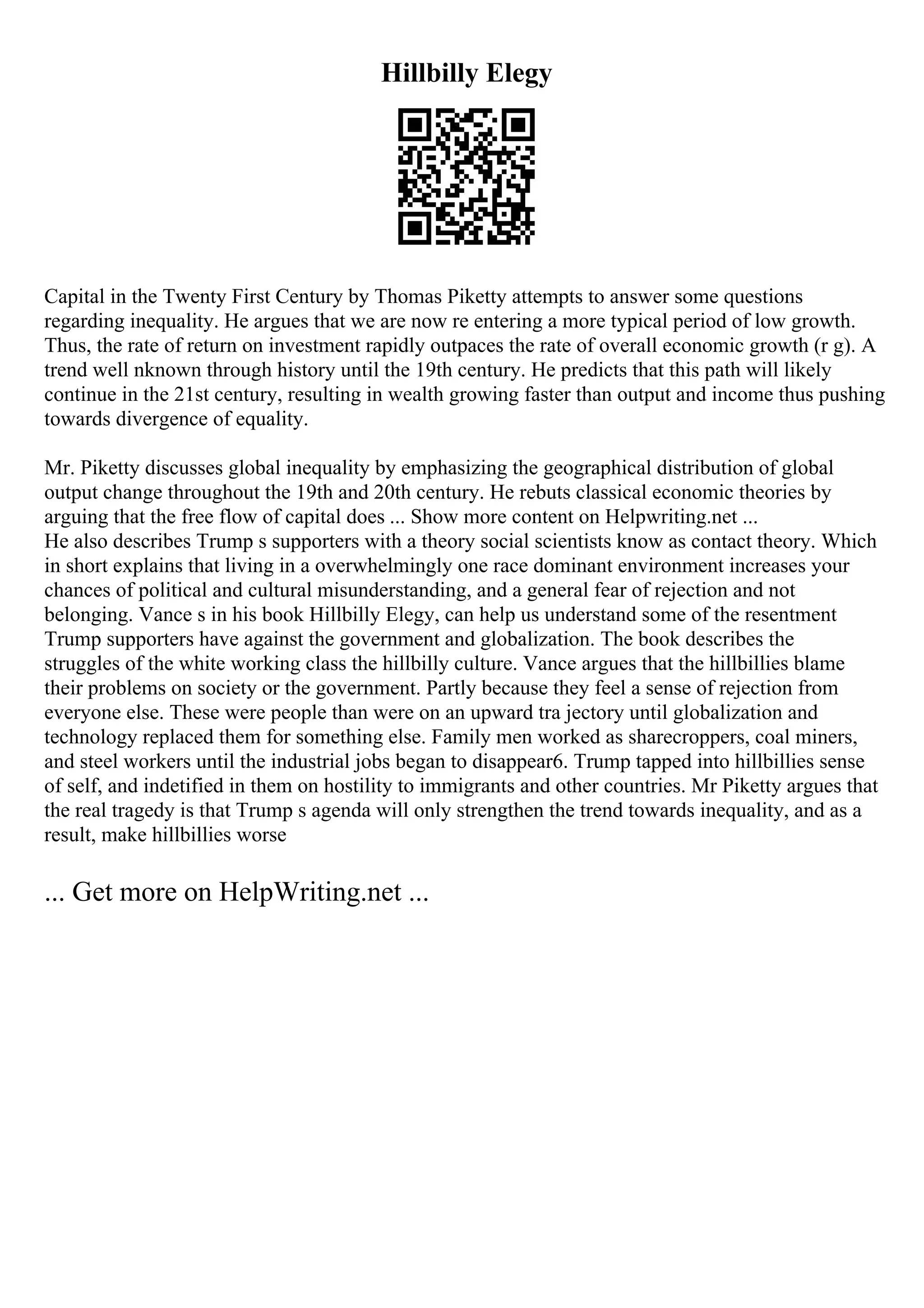 Compare Contrast Essay Sample Block Method | PDF