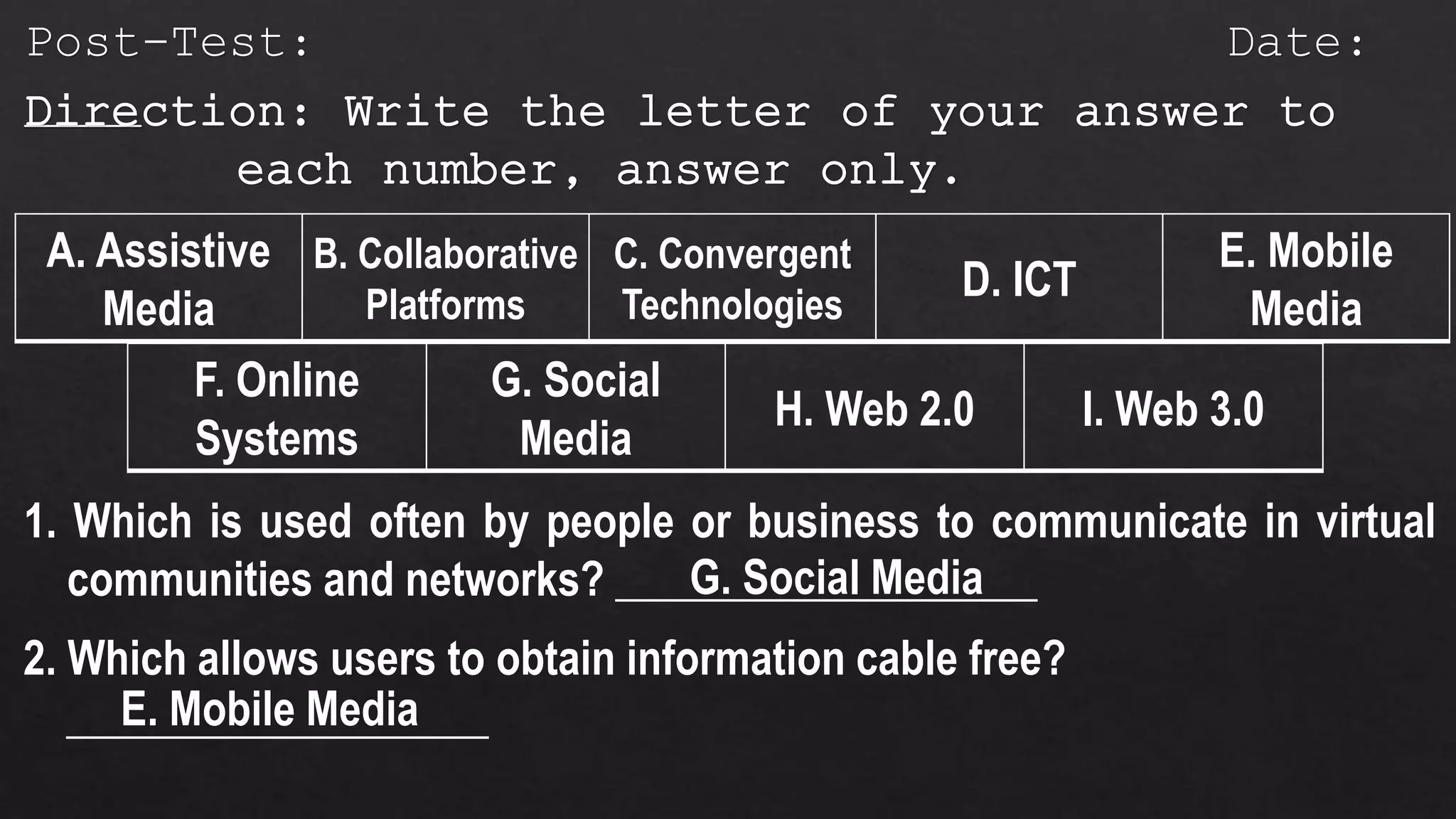 Compare & contrast the nuances of varied online platforms-CS_ICT11/12-ICTPT-Ia-b-1 | PPTX
