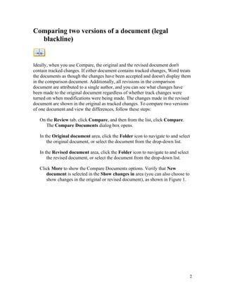 Compare documents 2007 | DOC | Desktop Publishing | Computer Software ...