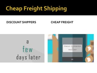 Compare freight rates | PPTX