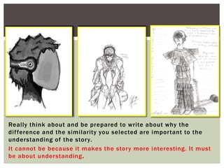 Compare Harrison Bergeron and 2081 | PPTX