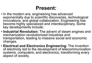 COMPARE PREHISTORY, MEDIEVAL AND PRESENT ENGINEERING.pptx