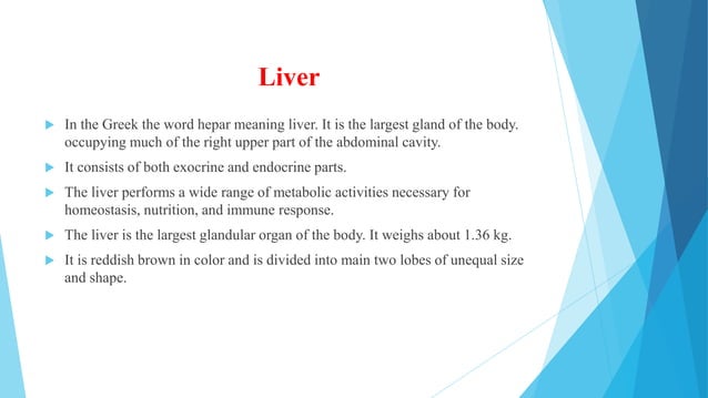 Compare the role of pancreas, liver and gallbladder in digestion | PPT