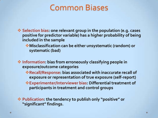 Comparing research designs fw 2013 handout version | PPT