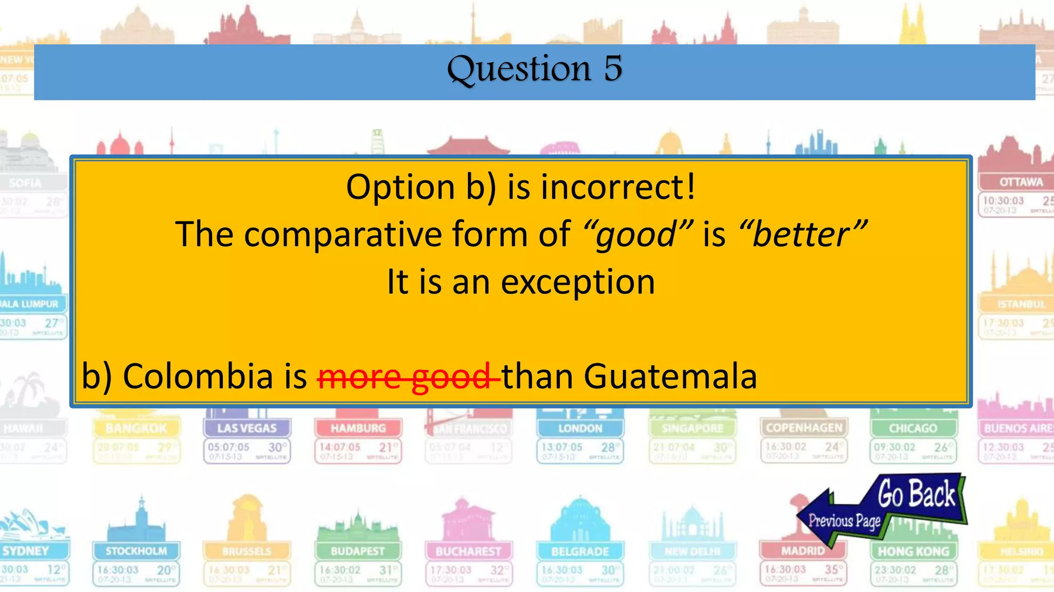 Comparing cities carlos ramos | PPT