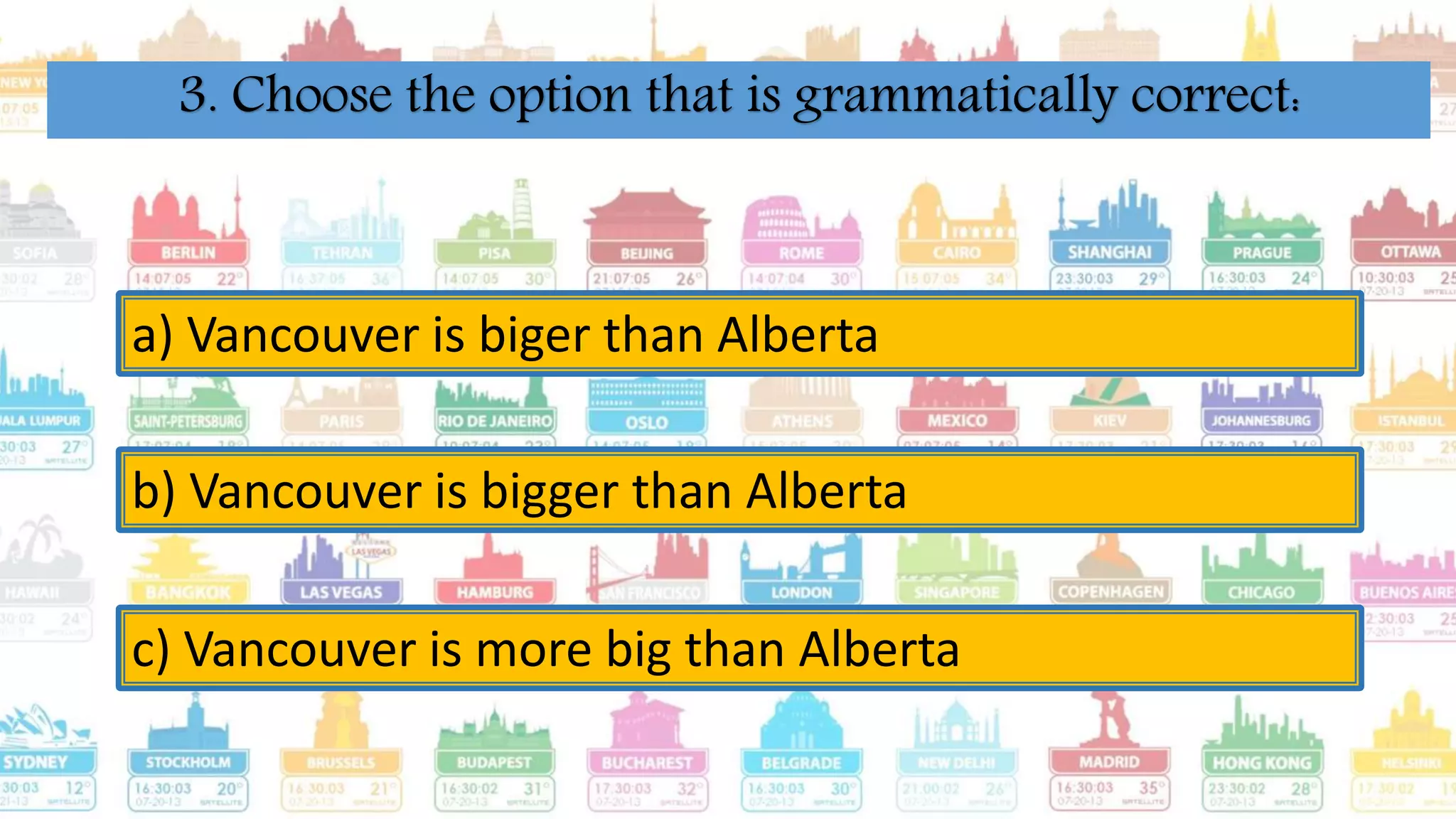 Comparing cities carlos ramos | PPT