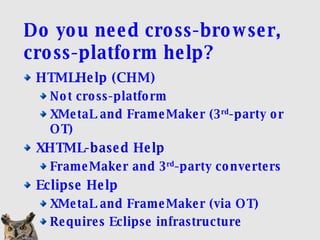 Comparing DITA Support in XMetaL and FrameMaker | PPT