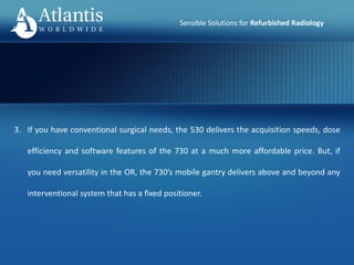 Comparing: GE Innova IGS 530 or GE Discovery IGS 730? - Atlantis ...