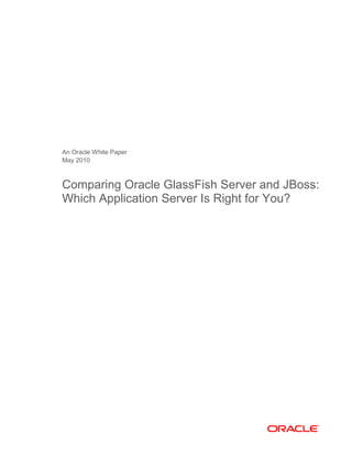 Comparing glassfish-jboss | PDF