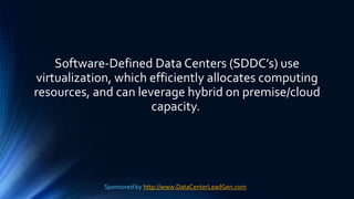 Comparing Software Defined Data Centers vs. Traditional Data Centers ...