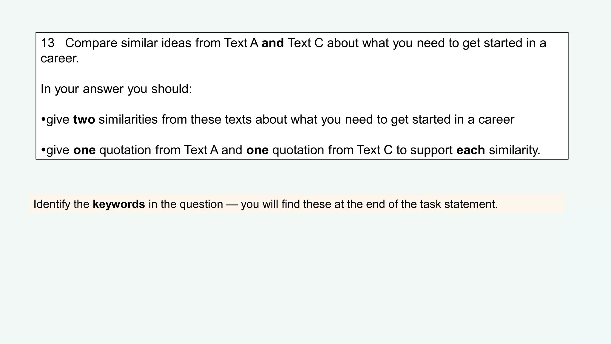 FS English Level 2 - June 17, 2023 (Reading: Comparing texts to ...