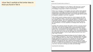 FS English Level 2 - June 17, 2023 (Reading: Comparing texts to ...