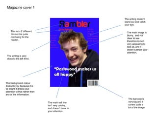 Comparing 2 magazine covers | PPTX