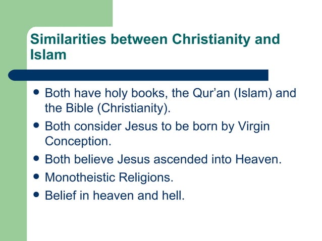 Comparing 3 Major Religions | PPT