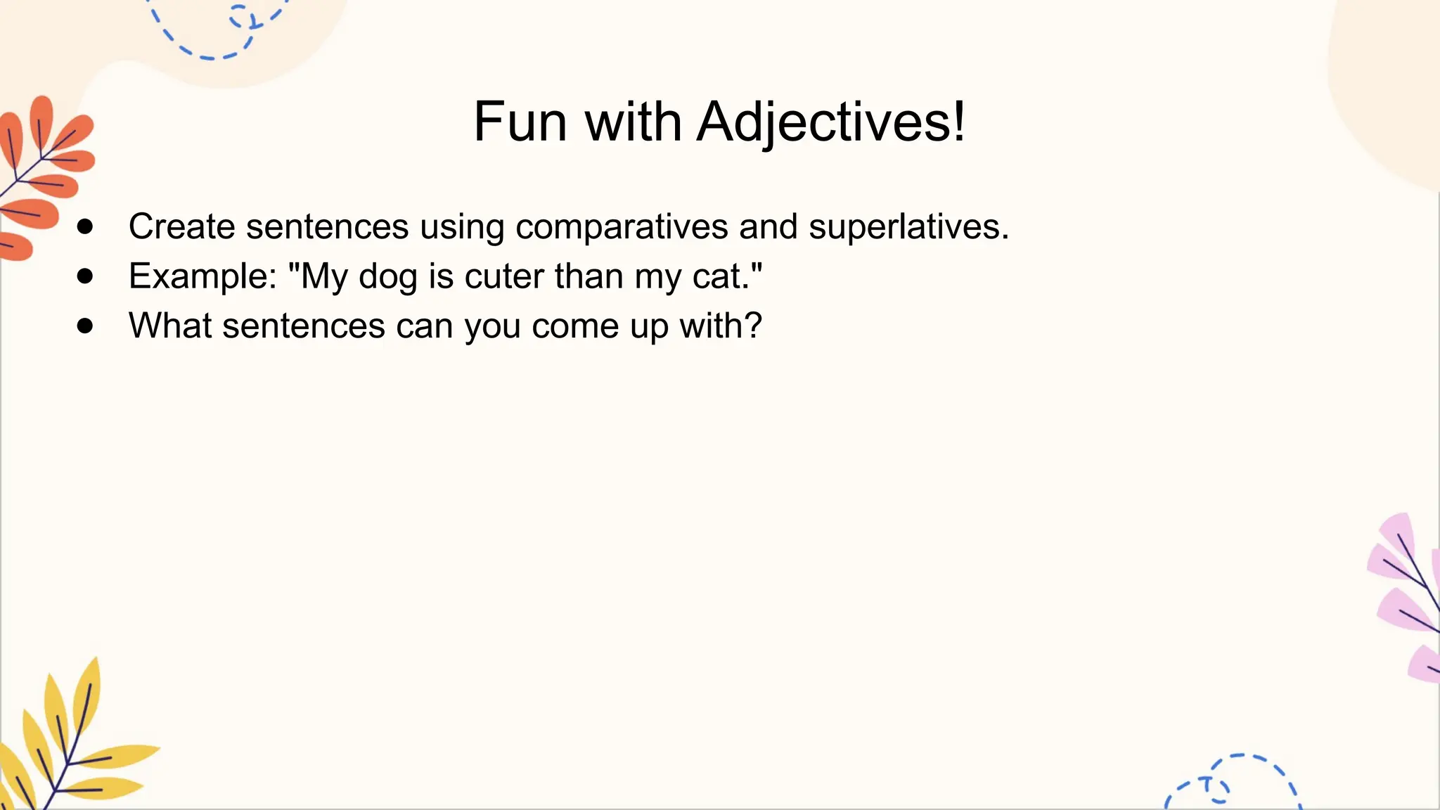COMPARING ADJECTIVES PPT- 6th grade.pptx