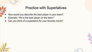 COMPARING ADJECTIVES PPT- 6th grade.pptx