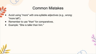 COMPARING ADJECTIVES PPT- 6th grade.pptx