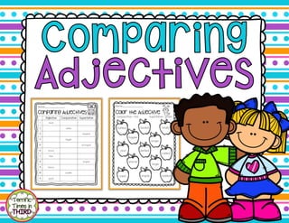 Comparative Adjectives Anchor Chart