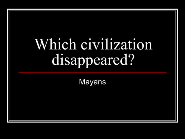 Comparing and contrasting civilizations | PPT