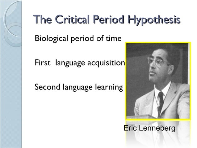 Comparing and contrasting first and second language acquisition john | PPT