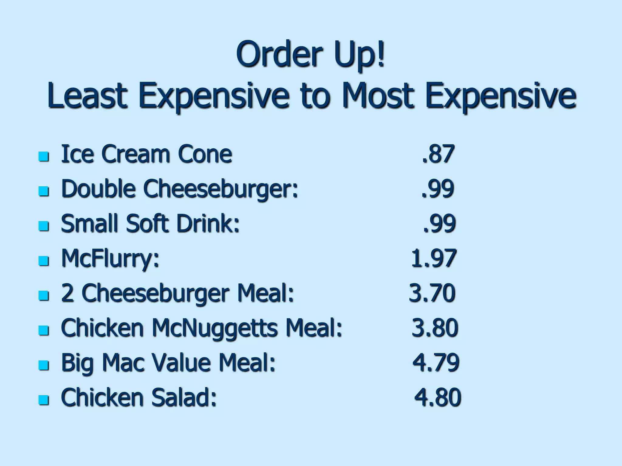 Comparing and ordering_decimals_power_point | PPT