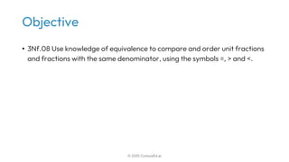 Learn to Compare and Order Fractions Easily | PDF