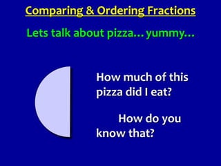 Comparing and ordering_fractions_powerpoint | PPT