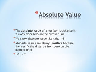 Comparing and ordering integers | PPT