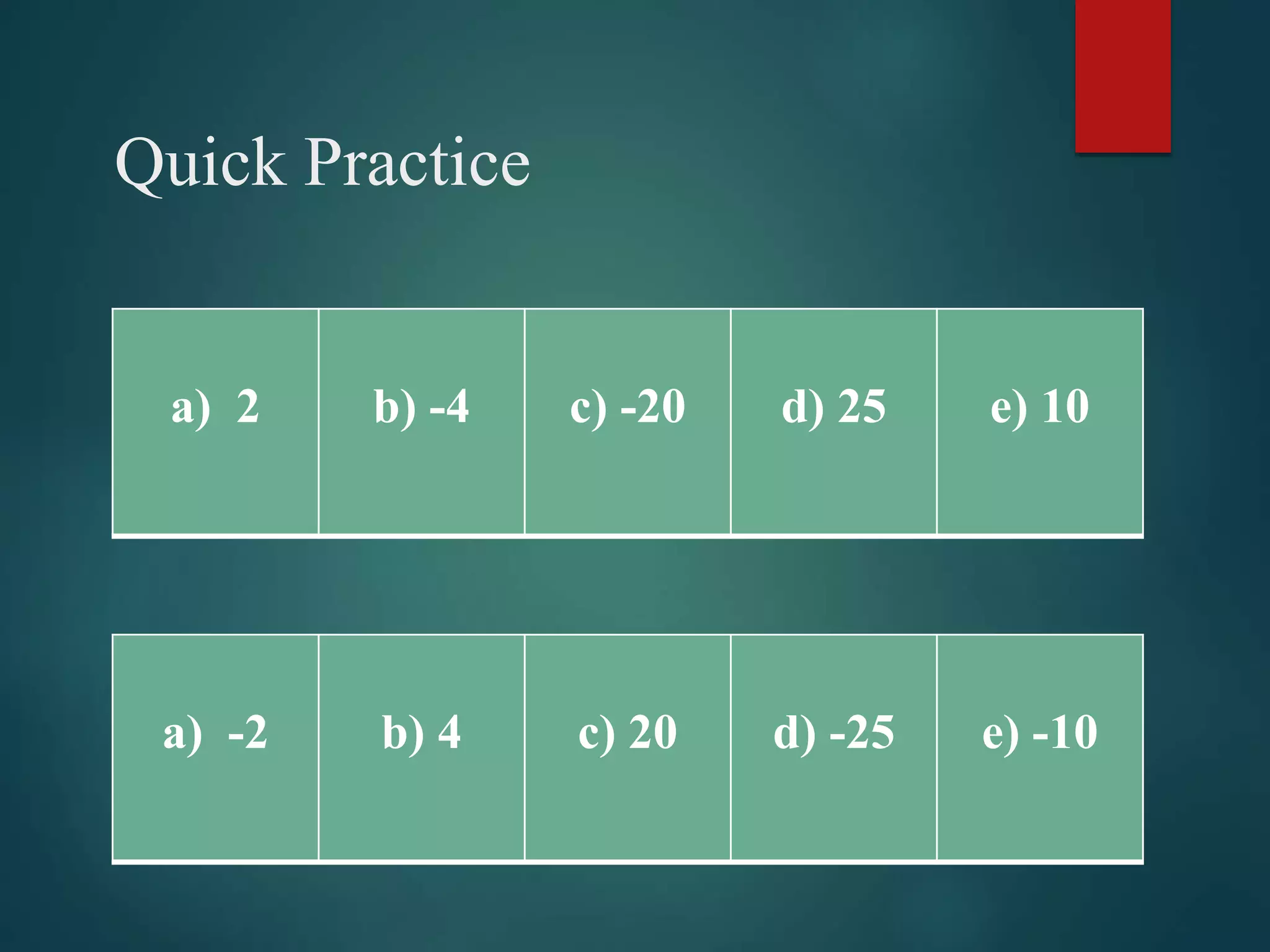 Comparing and ordering integers | PPTX
