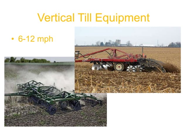 Comparing and selecting a tillage system | PPT