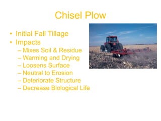 Comparing and selecting a tillage system | PPT