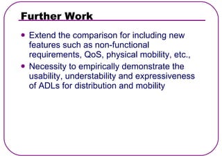 Comparing Architecture Description Languages | PPT