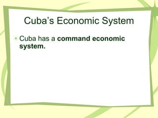 Comparing Brazil, Mexico & Cuba Economies | PPTX