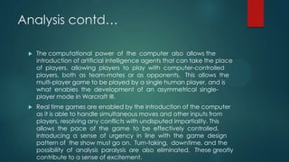 Comparing computer and traditional games | PPTX