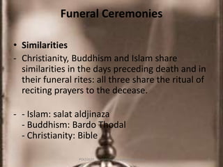 Comparing death and bereavement in europe and asia | PPTX | Funeral ...