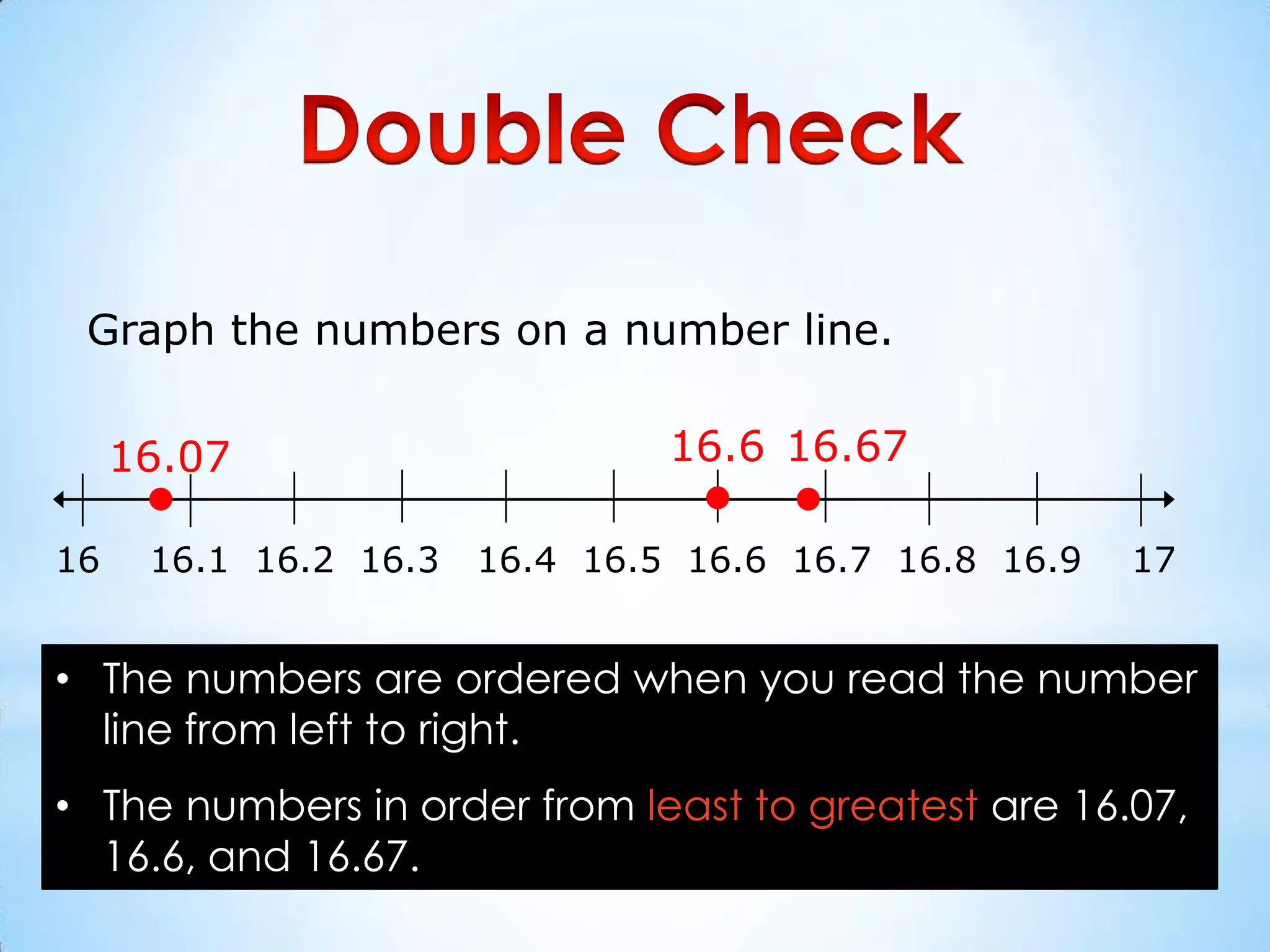 Comparing decimals | PPTX