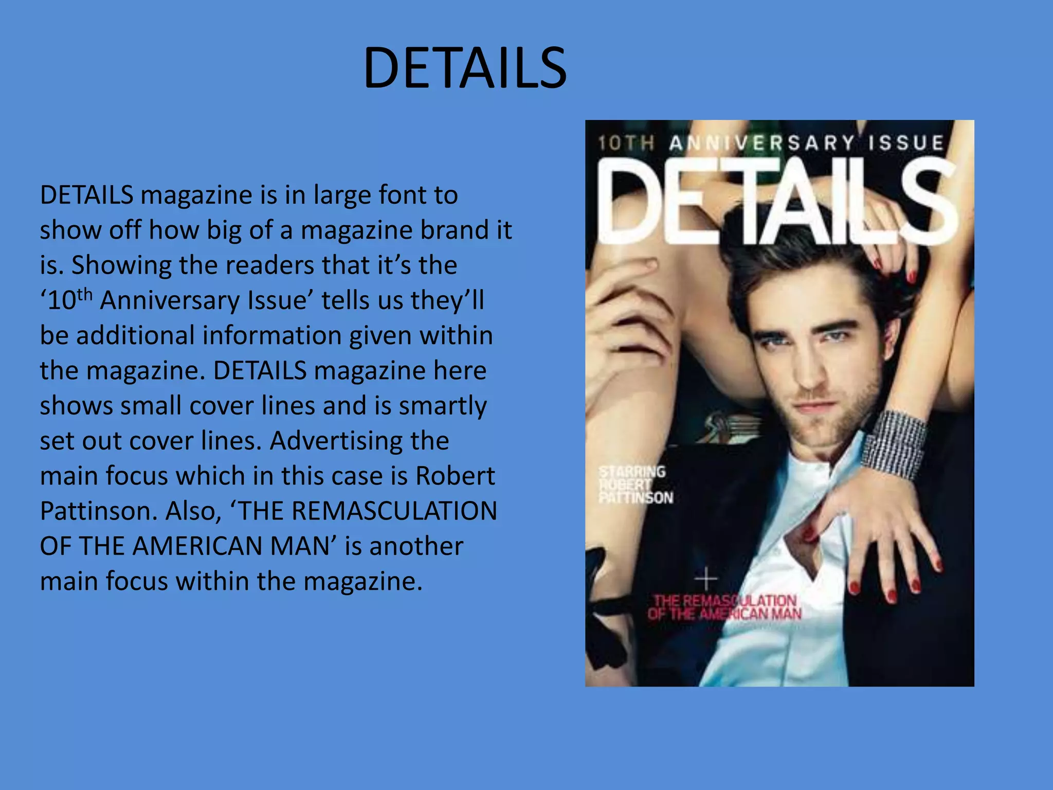 Comparing designs within magazine | PPTX