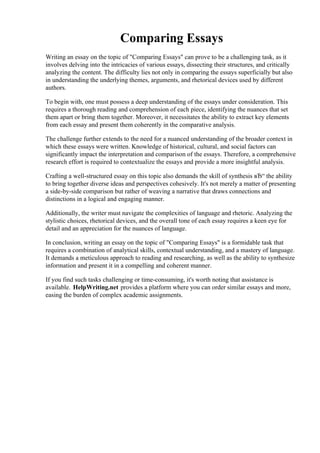 Comparing Essays.pdf