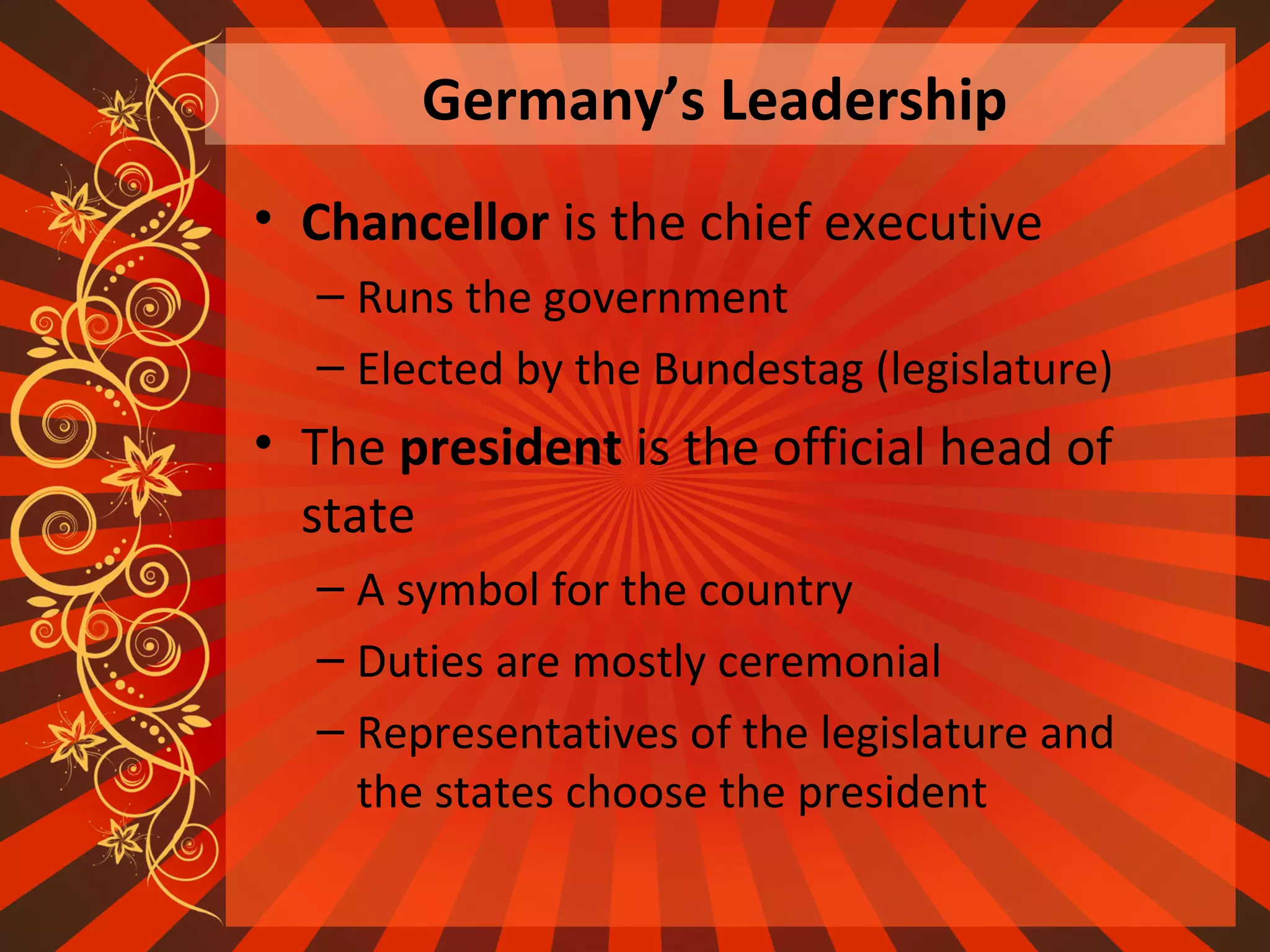 Comparing european governments united kingdom russia germany 2012 | PPT