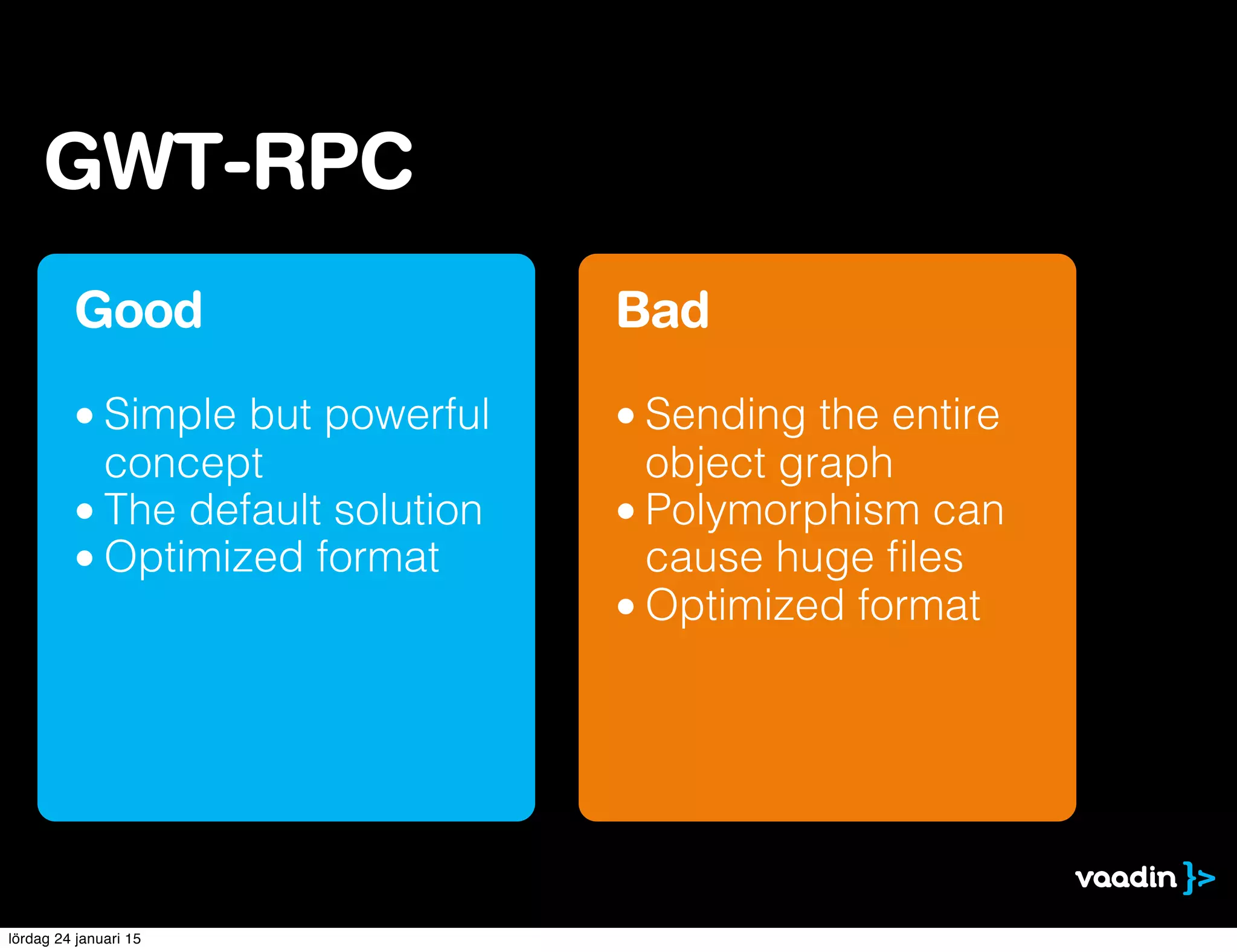 Comparing GWT Transport Mechanisms | PPT
