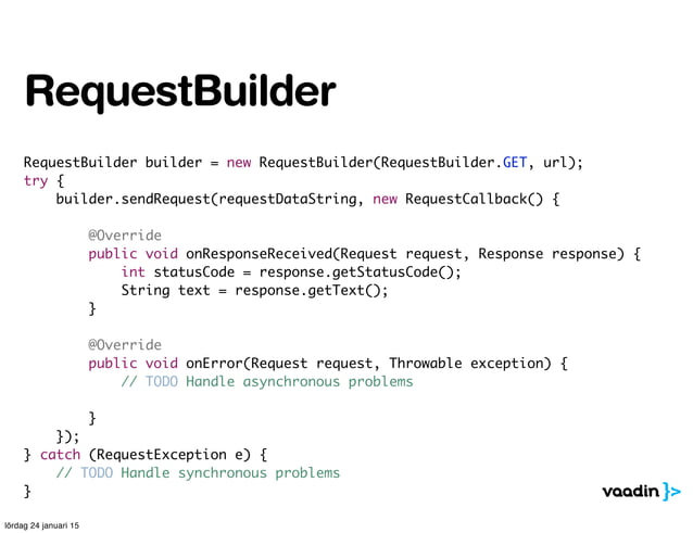 Comparing GWT Transport Mechanisms | PPT