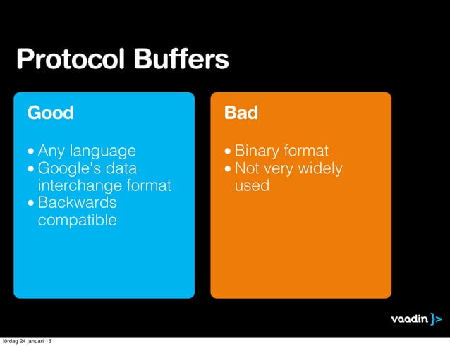 Comparing GWT Transport Mechanisms | PPT
