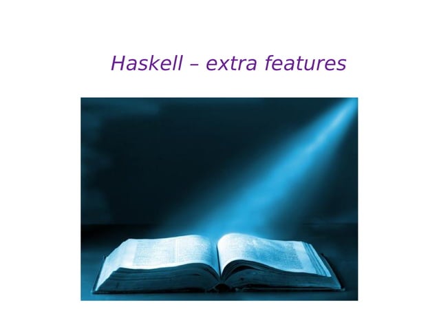 Comparing Haskell & Scala | PPT