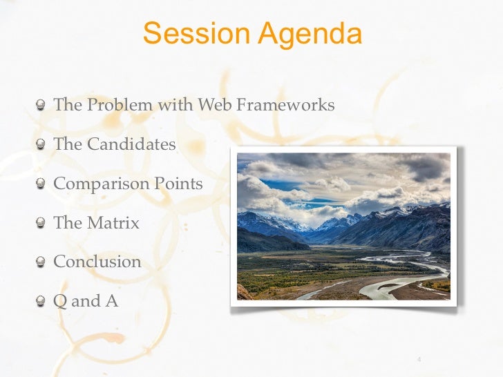 Comparing JVM Web Frameworks - Devoxx 2010