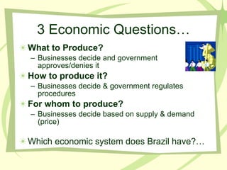 Comparing latin american economies of cuba and brazil | PPT