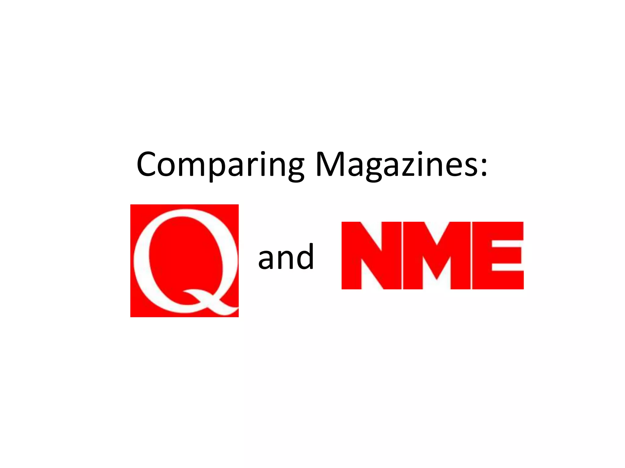 Comparing magazines | PPT