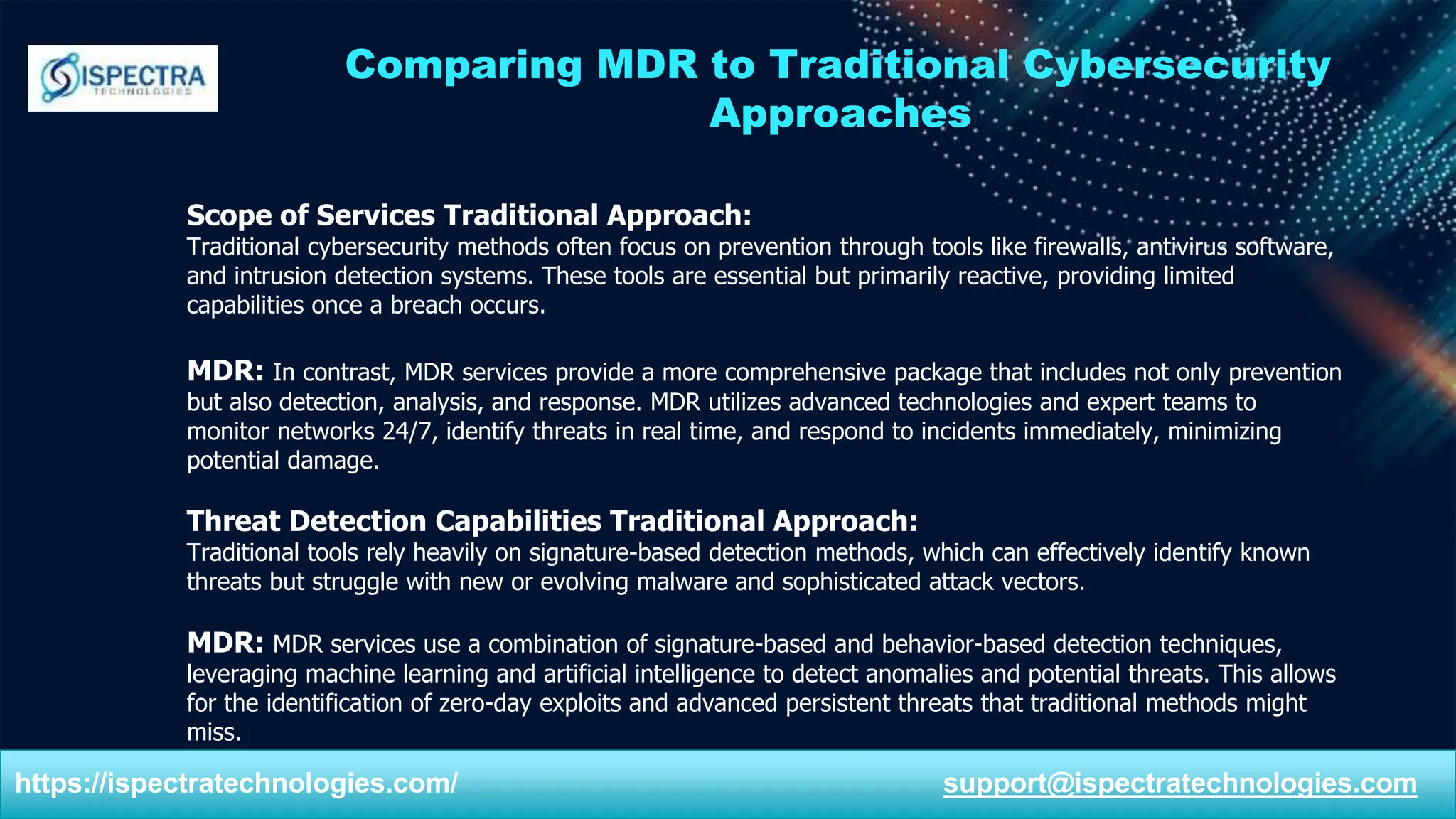 Comparing MDR to Traditional Cybersecurity Approaches.pptx