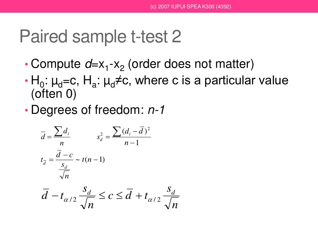 Comparing Means comparing-means