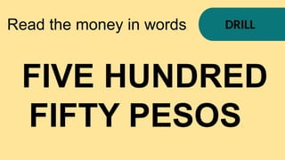comparing money.pptx Best for lesson in math | PPTX